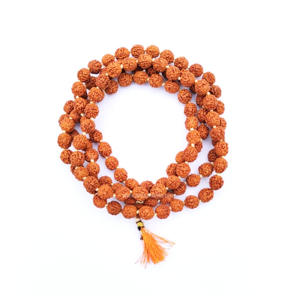 5 Mukhi Rudraksha Jaap Mala - Asli Rudraksha